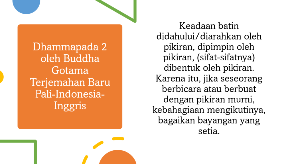Dhammapada 2 | Buddha-Gotama