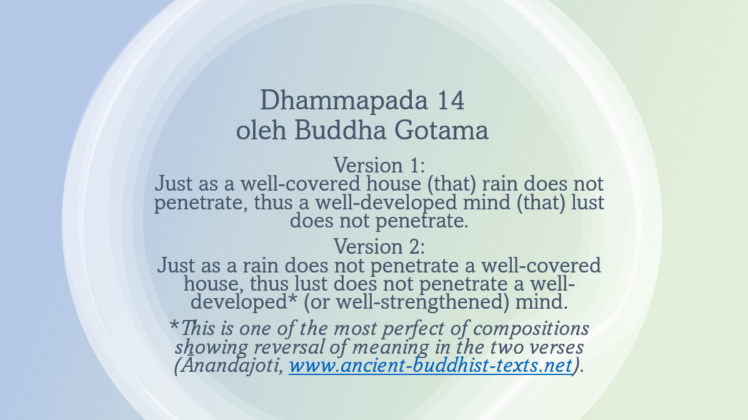 Dhammapada 14 | Buddha-Gotama