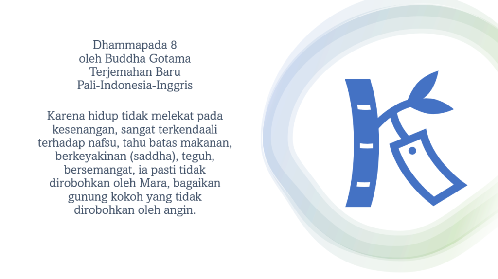 Dhammapada 8 | Buddha-Gotama