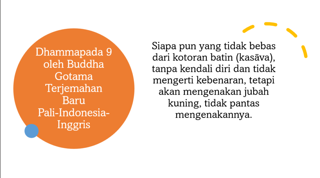 Dhammapada 9 | Buddha-Gotama